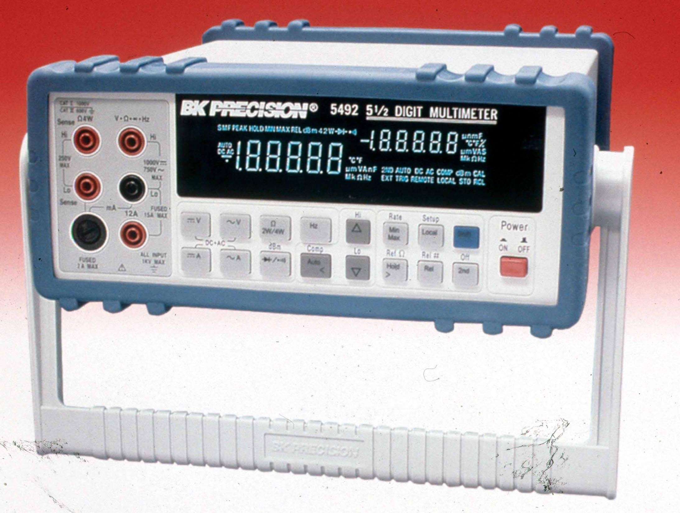 B & K Precision® Introduces 5½ Digit Dual Display Bench Multimeter, B & K Precision® Introduces 5½ Digit Dual Display Bench Multimeter,