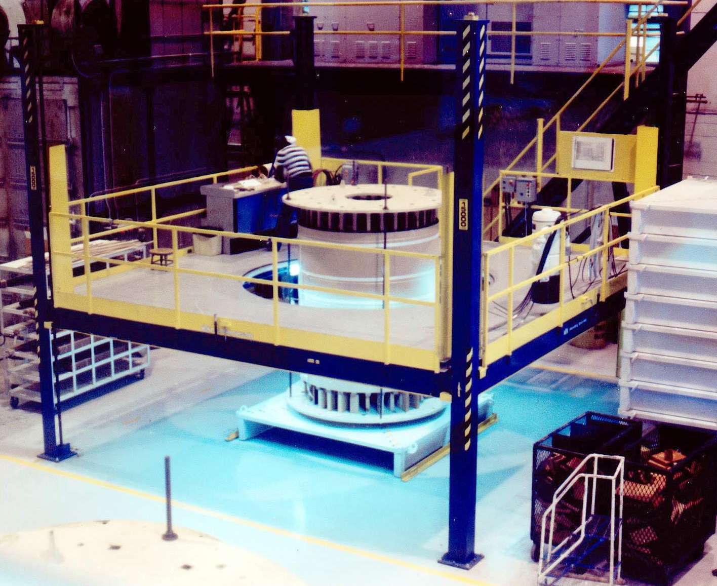 Vertical Assembly Platforms Ideal for Electrical Transformer Assembly