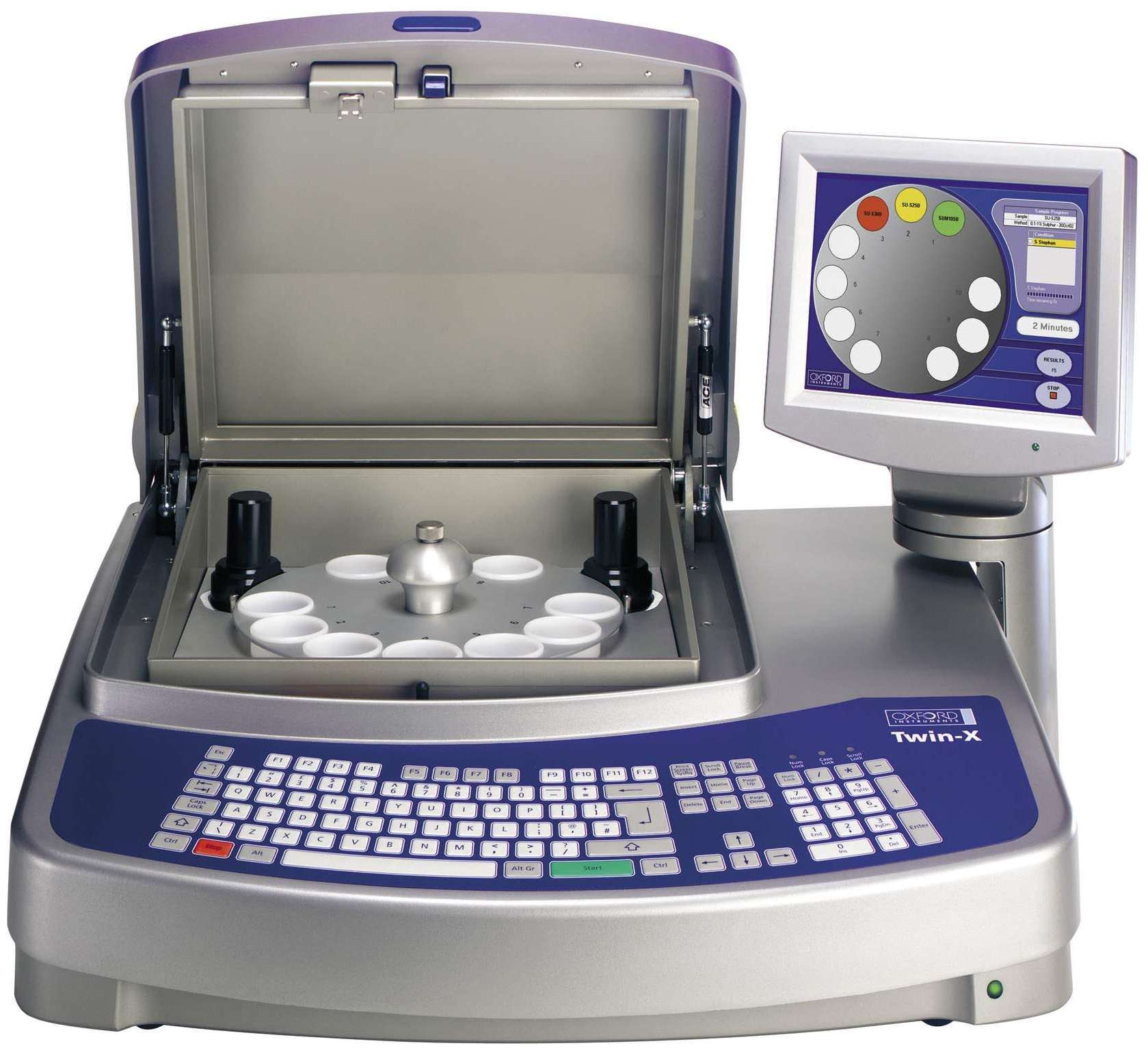 Oxford Instruments' Twin-X ULS -Ultra Low Sulfur Analysis below 10mg/kg!