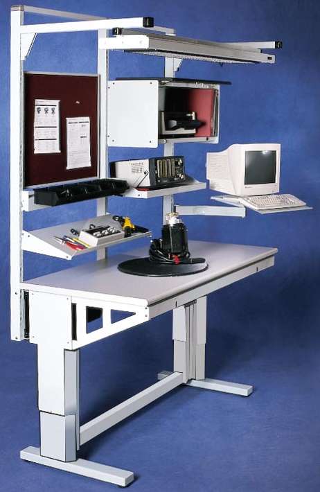 Lista International Introduces the Align(TM) Adjustable Height Workbench