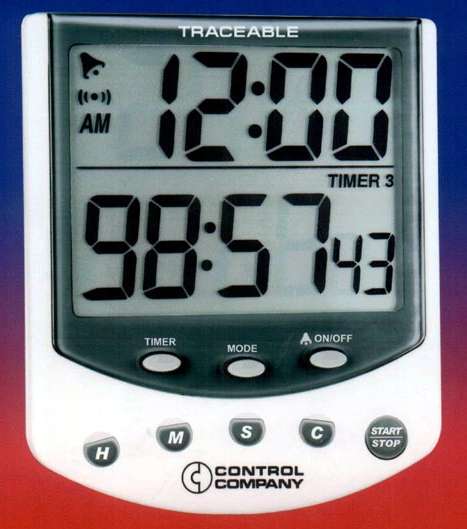 Control Company Traceable Alarm Timerstopwatch Adelab Control Company