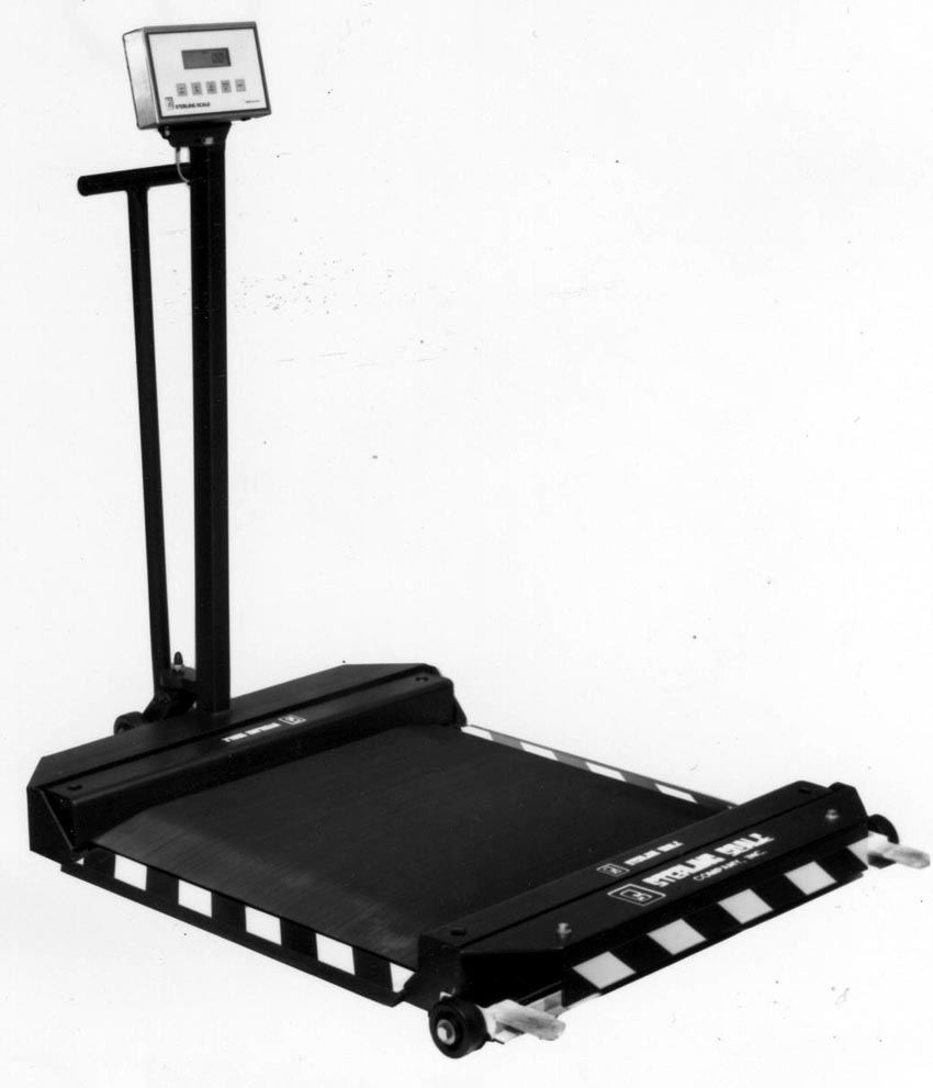 Portable Barrel Scale in Mild or Stainless Steel with Transport Cart