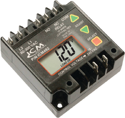 Protect Single-Phase Equipment With The ICM492 Digital Line Voltage Monitor