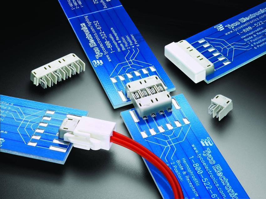Tyco Electronics Adds Wire-to-Board Capability to LED Connector Line