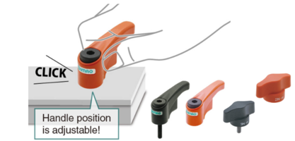 Adjustable Torque Handles and Knobs are Ideal for Use in Fixtures and Jigs