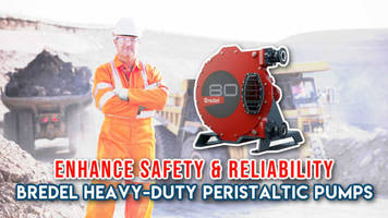 Enhance Safety & Reliability with Bredel Heavy Duty Peristaltic Pumps