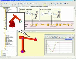 Software provides simulation of mechanical 3D systems.