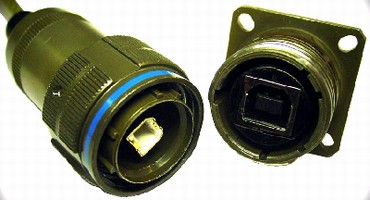 USB 2.0 Cables and Connectors withstand harsh environments.