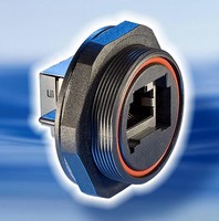 Panel Mount Waterproof Ethernet Connectors